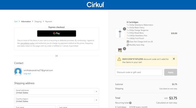 Cirkul Promo Codes - 10% Off Coupons Sep 2025