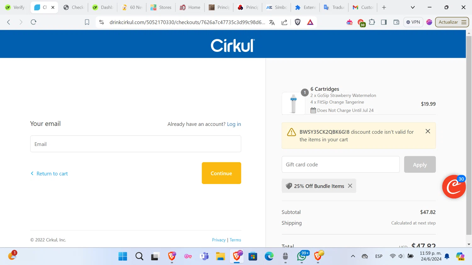 Cirkul Promo Codes – 5% Off | August 2024
