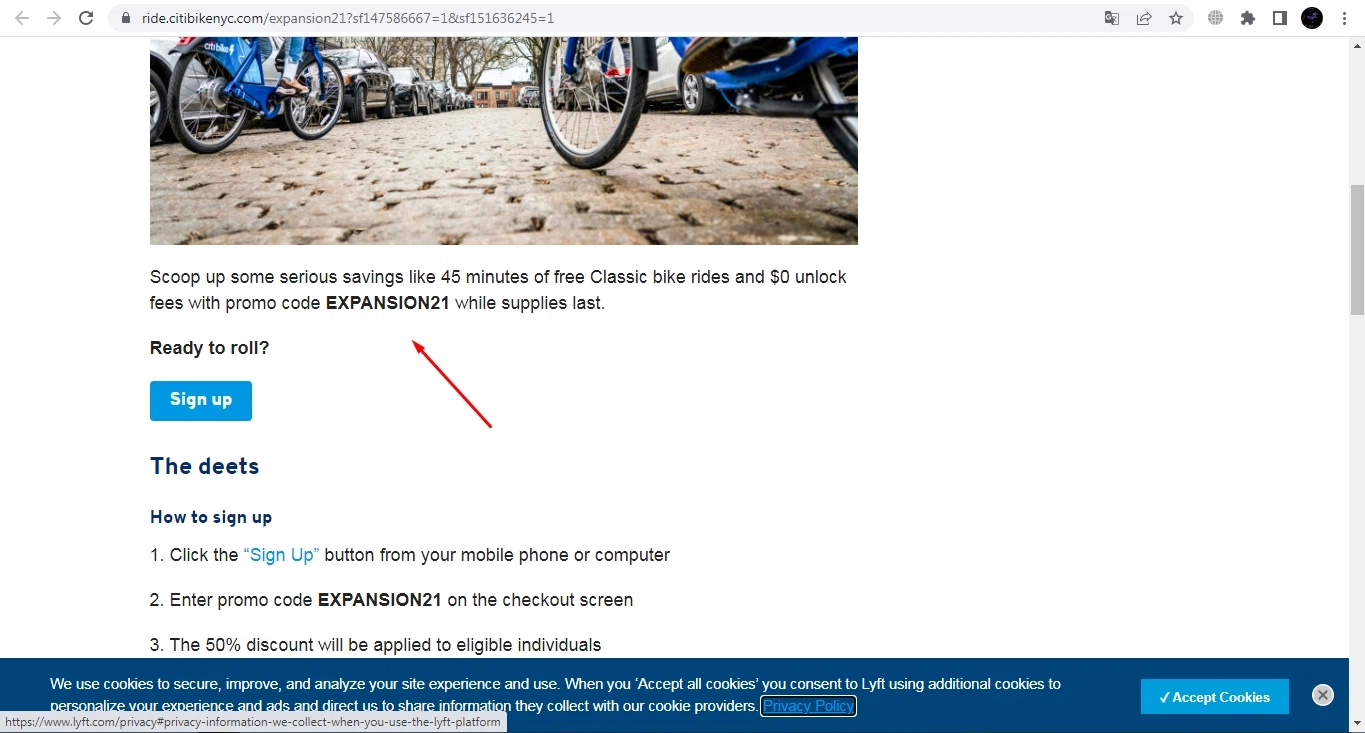 CitiBike Promo Codes - 5% Off | November 2024