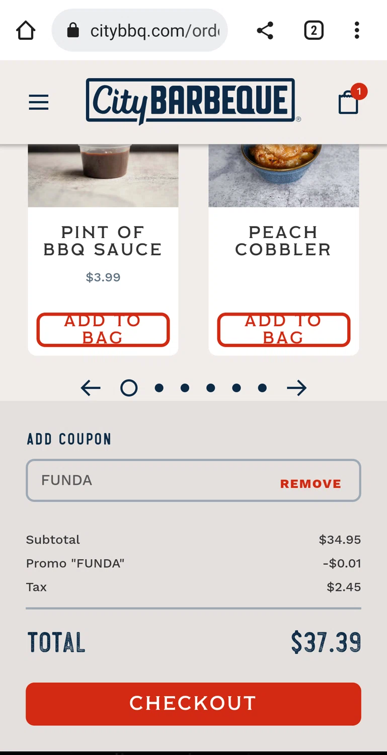 City BBQ Promo Codes & Black Friday 2024 Deals - 20% Off