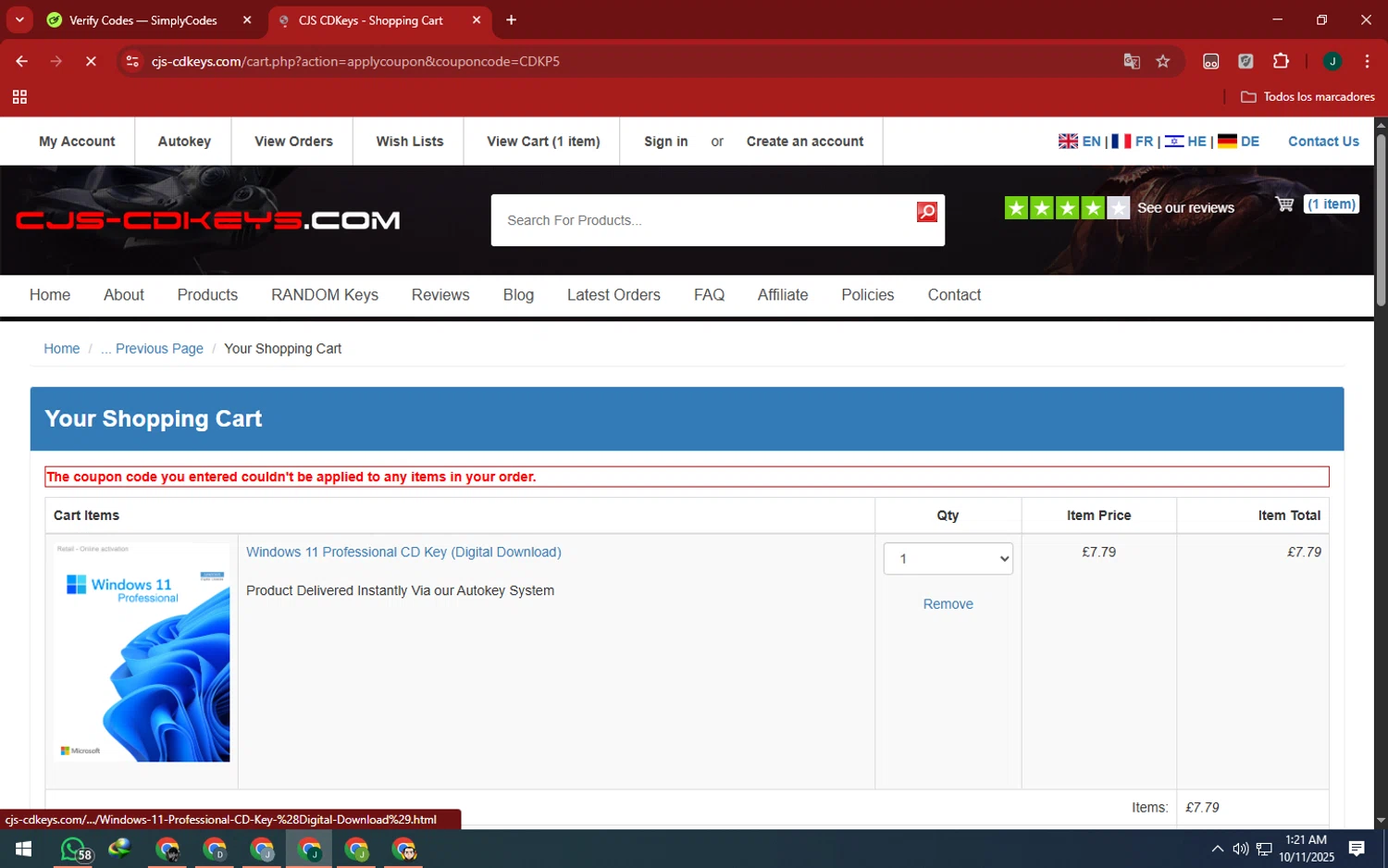 CJS CD Keys Promo Codes - 10% Off Coupons Mar 2026