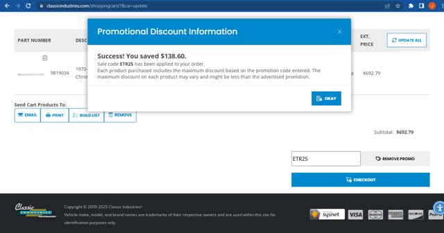 Classic Industries Promo Code (8 Verified) - 20% Off Jun 2025