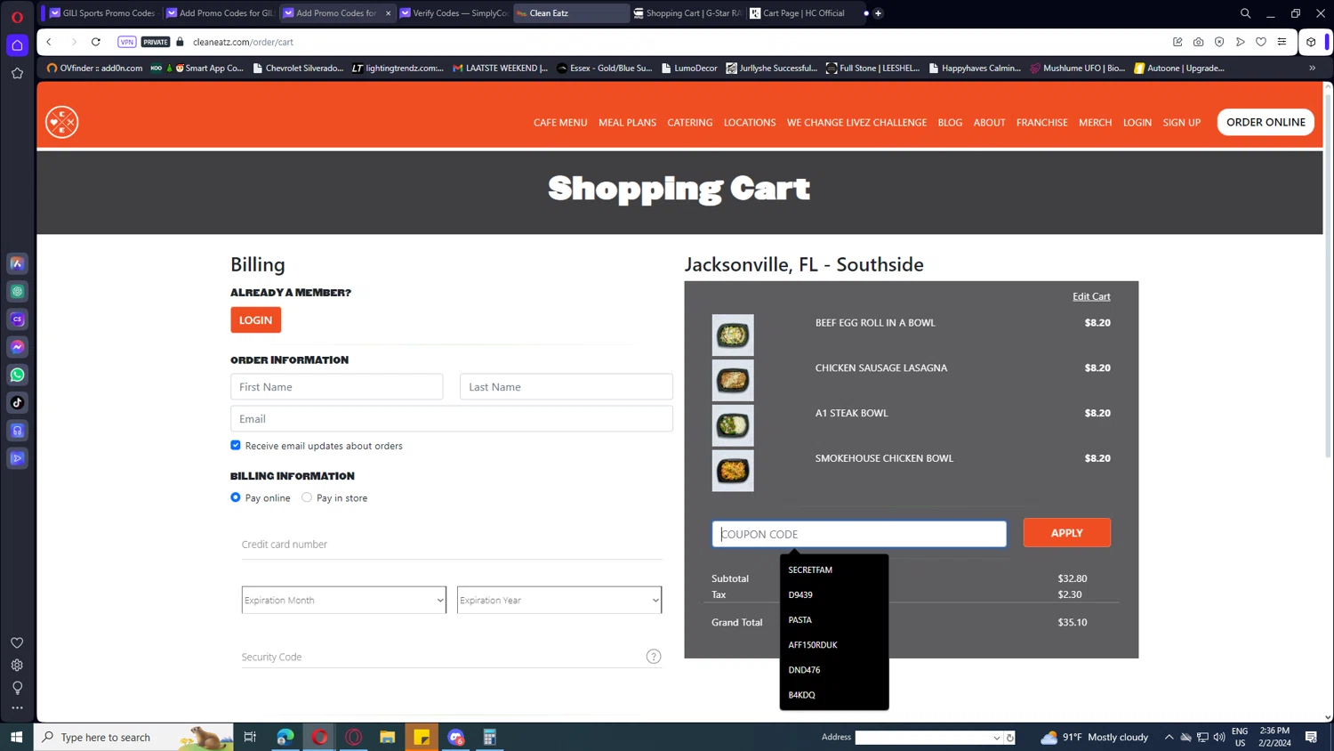 Clean Eatz Coupon Codes - $25 Off | October 2024