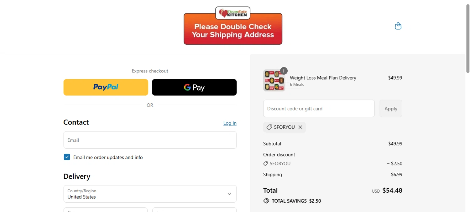 Clean Eatz Kitchen Promo Codes - 10% Off Sep 2025