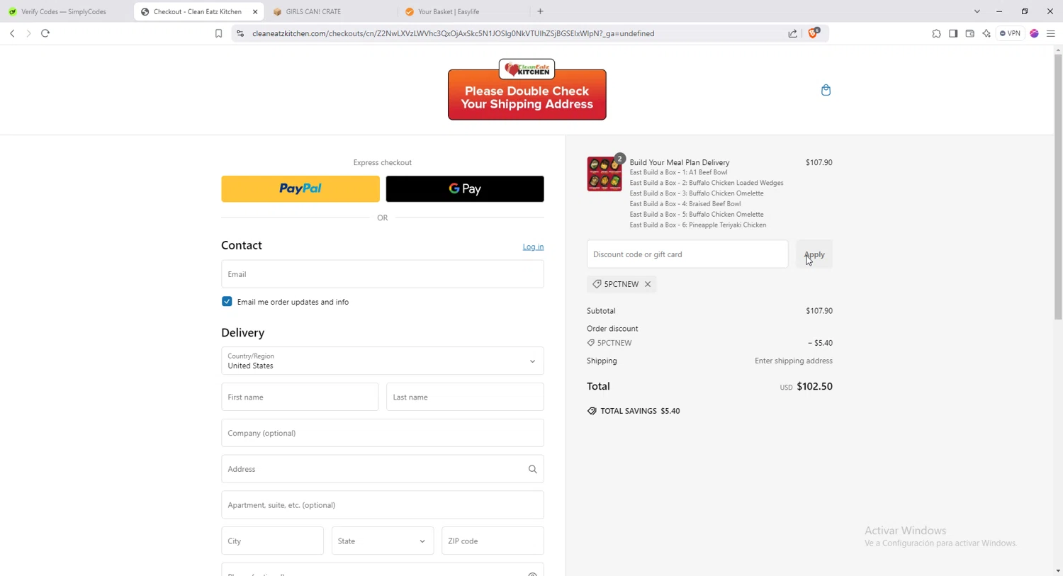 Clean Eatz Kitchen Discount Codes - 5% Off | January 2025
