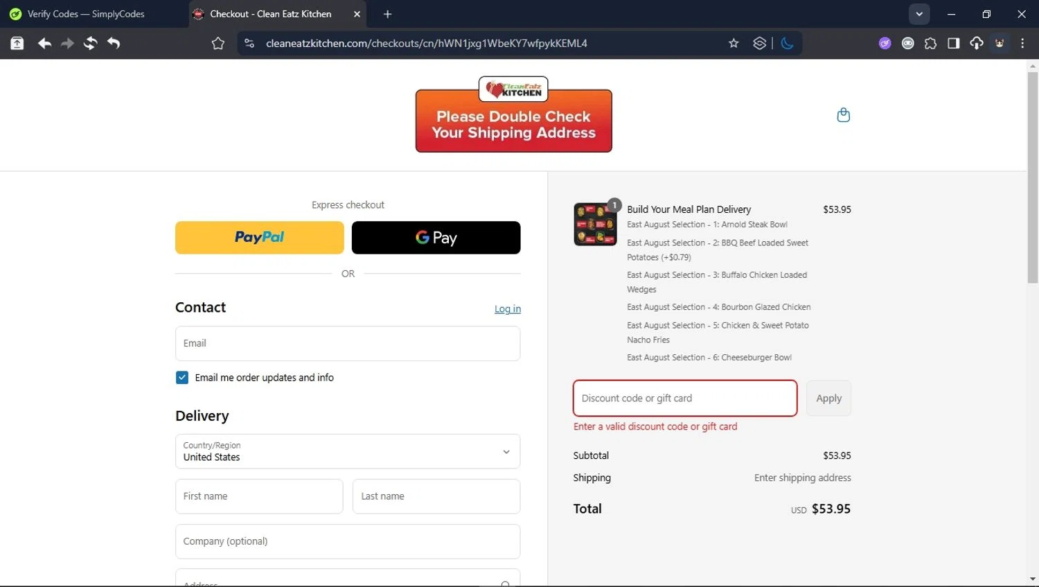 Clean Eatz Kitchen Promo Codes - 10% Off Oct 2025