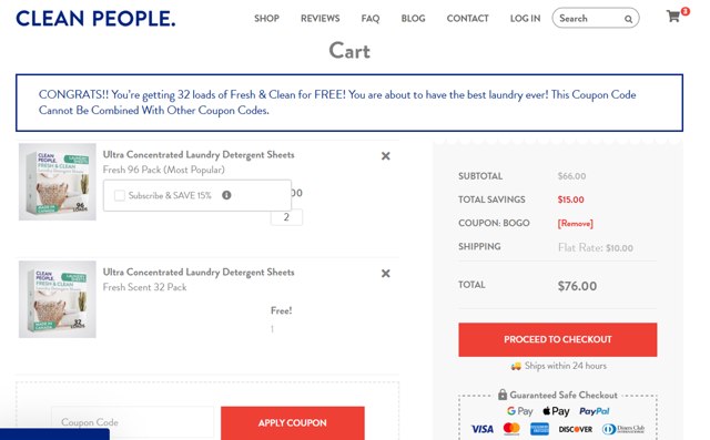 Clean People Promo Codes - 15% Off (Verified) Jul 2025