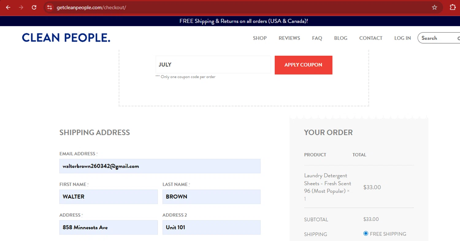Clean People Promo Codes - 10% Off (Verified) Aug 2025