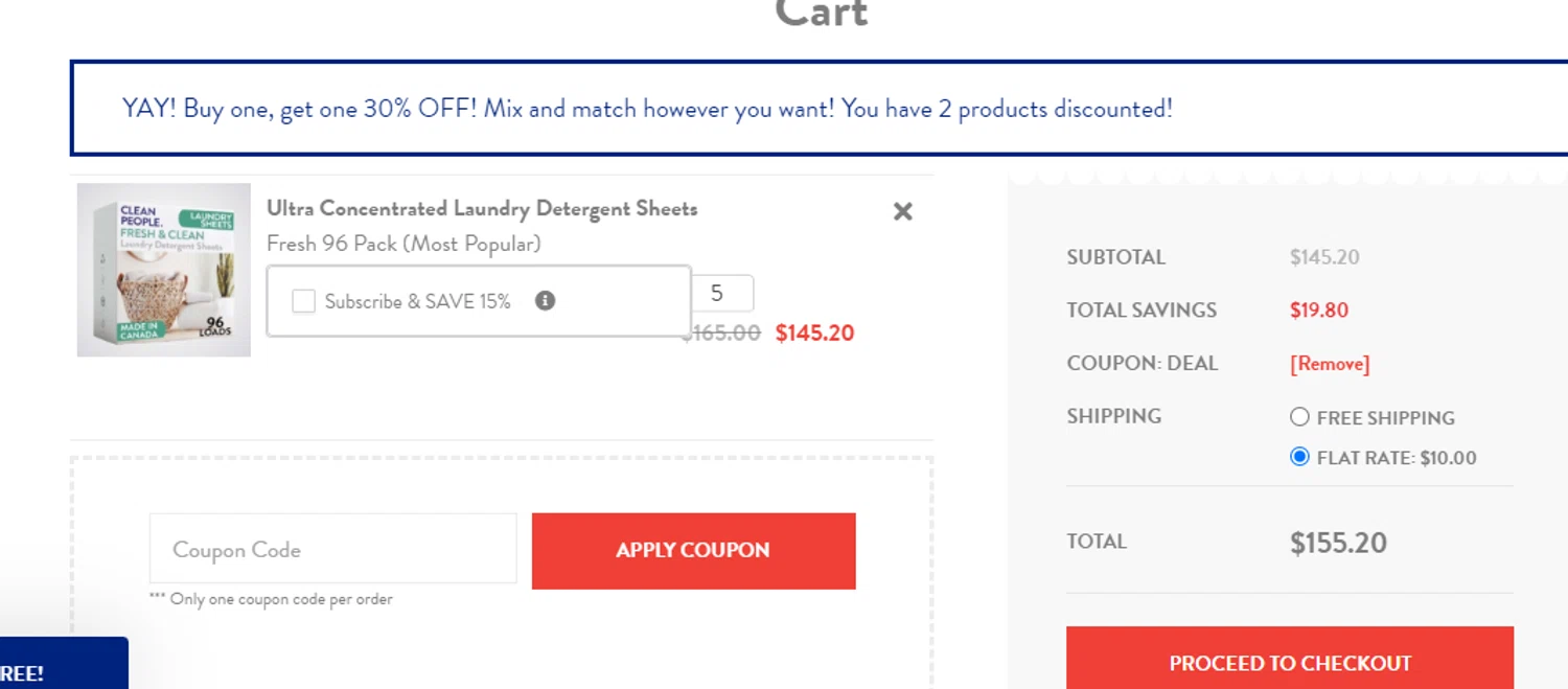 Clean People Coupons - 20% Off | November 2024