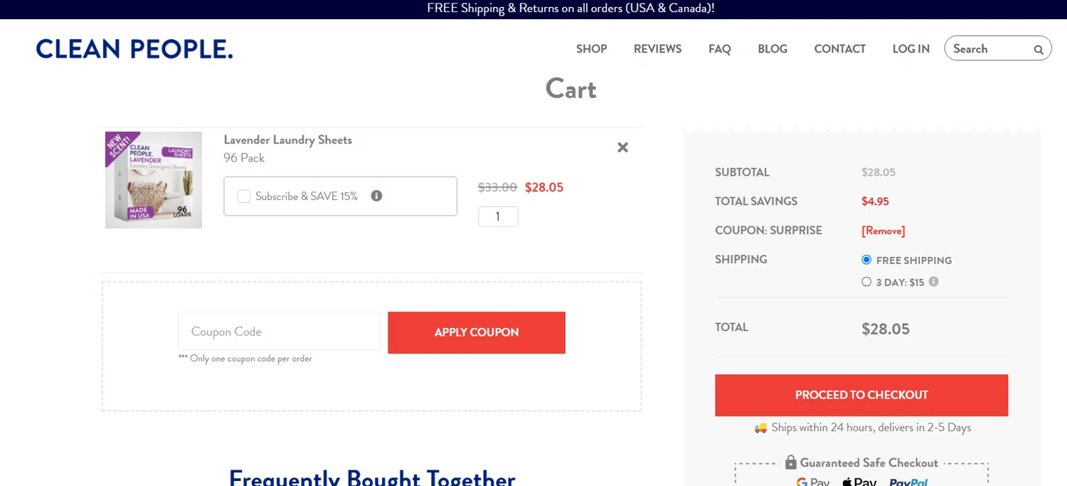 Clean People Promo Codes - 15% Off (Verified) Jul 2025