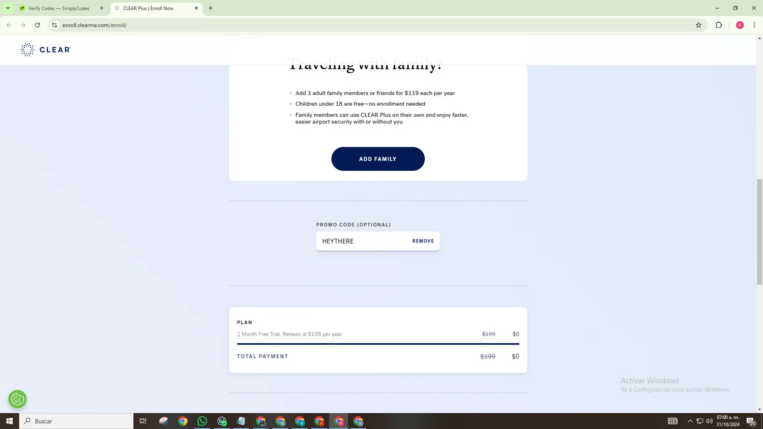 Clear Promo Codes (2 Verified) - w/ Code Jan 2025