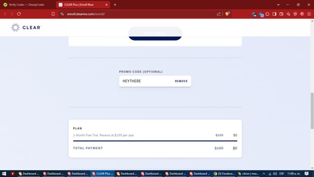 Clear Promo Codes (4 Verified) - $160 Off w/Code May 2025