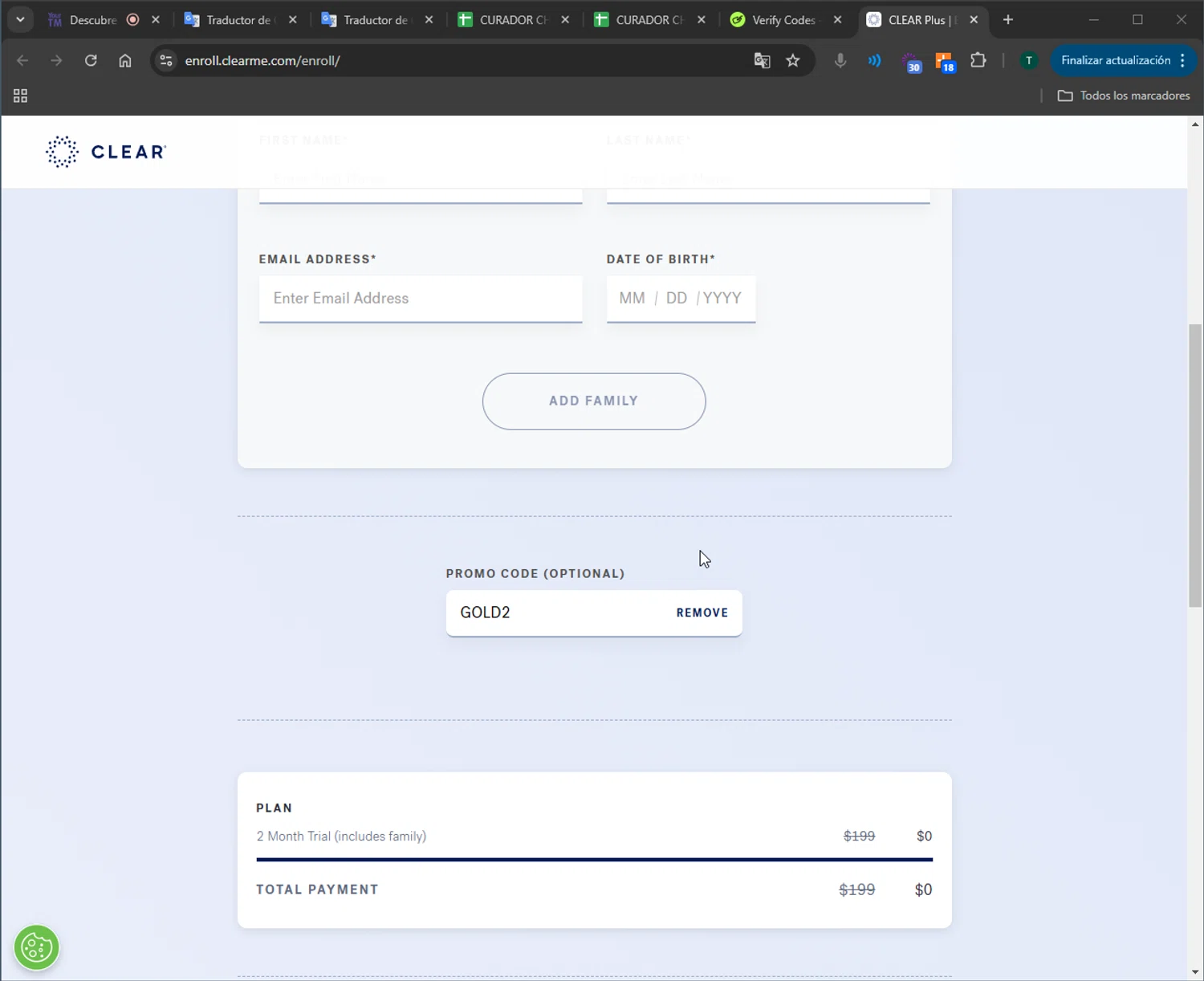 Clear Promo Codes - $60 Off | January 2025
