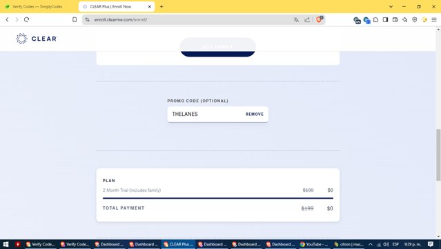 Clear Promo Codes (4 Verified) - $160 Off w/Code Apr 2025