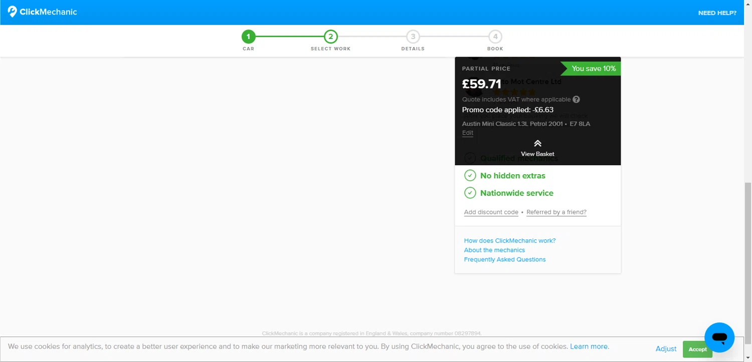 ClickMechanic Promo Codes - 10% Off | January 2025