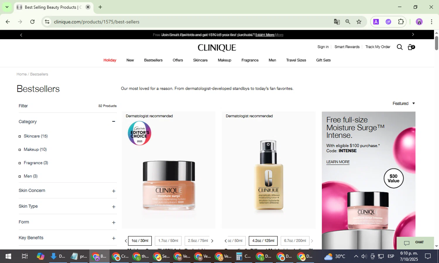 Clinique Discount Codes - 15% Off (5 Verified) Nov 2025