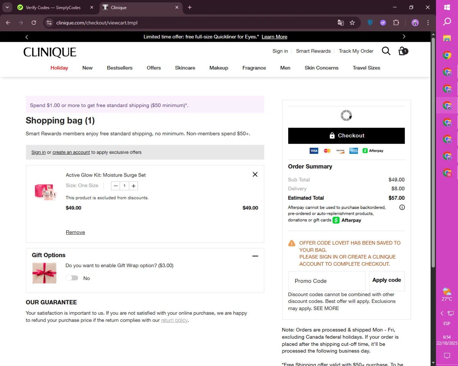 Clinique Promo Codes - 15% Off (5 Verified) Nov 2025