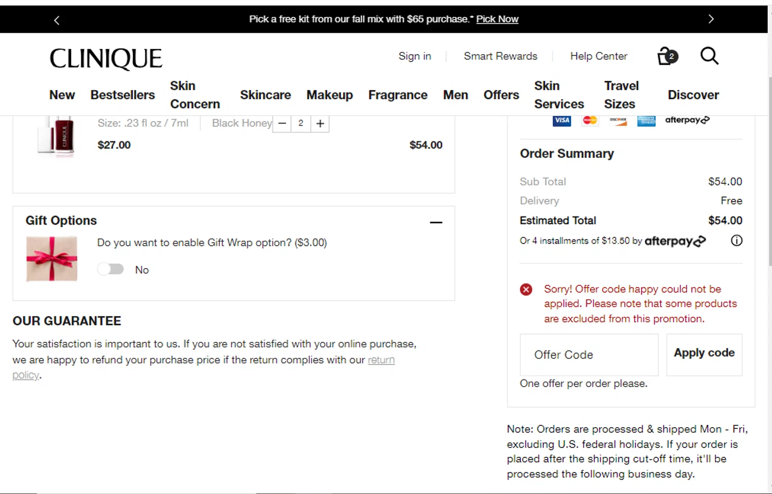 Clinique Promo Codes - 25% Off | October 2024