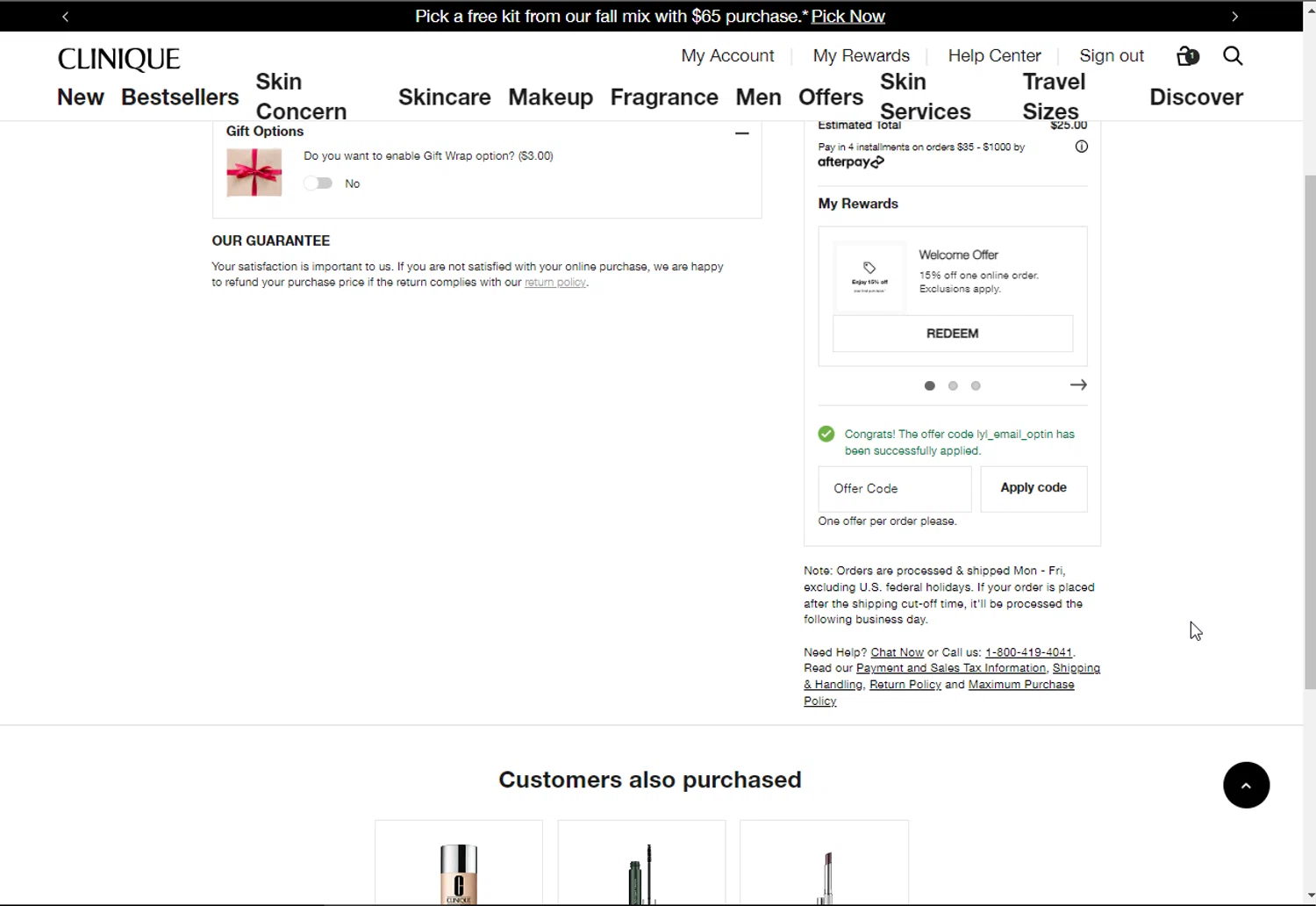 Clinique Promo Codes - 25% Off | October 2024