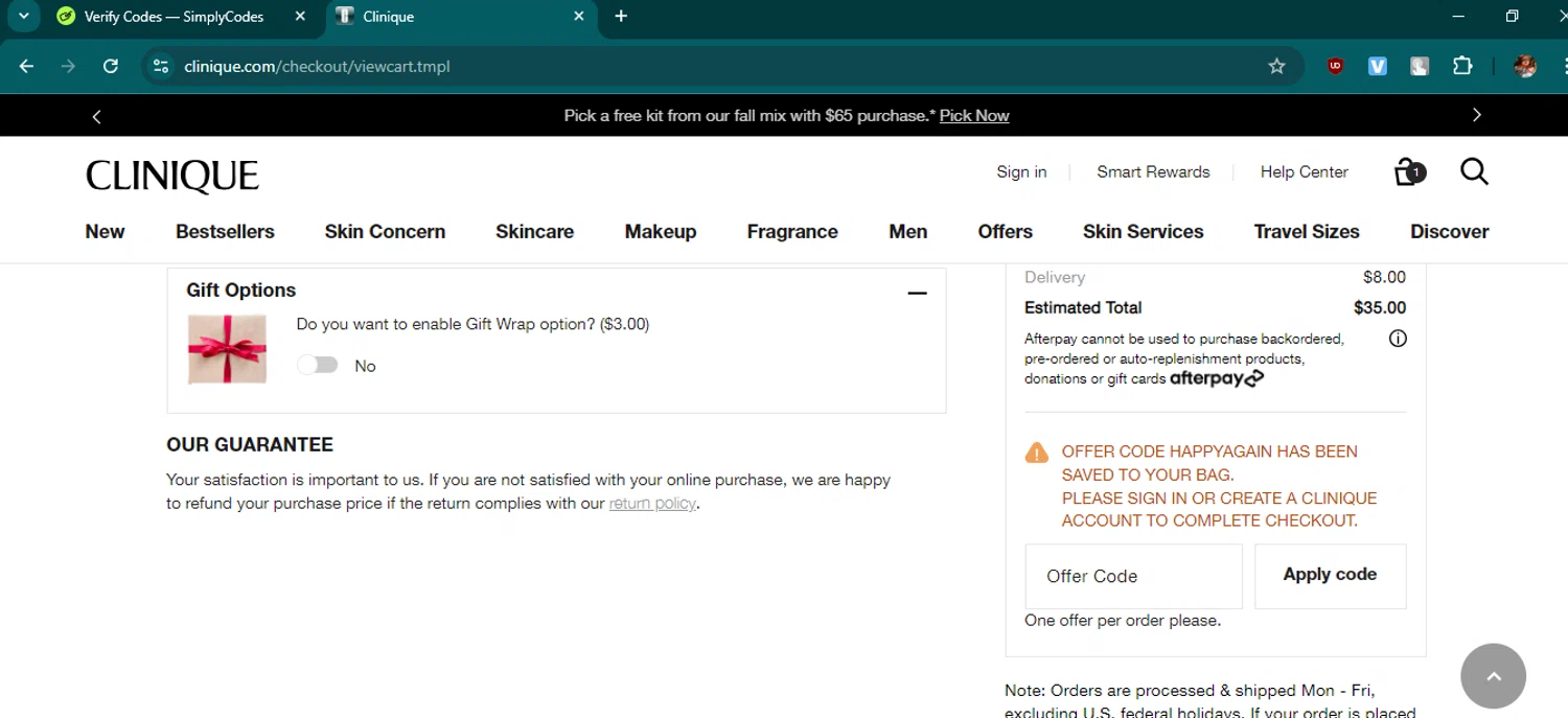 Clinique Promo Codes - 25% Off | October 2024