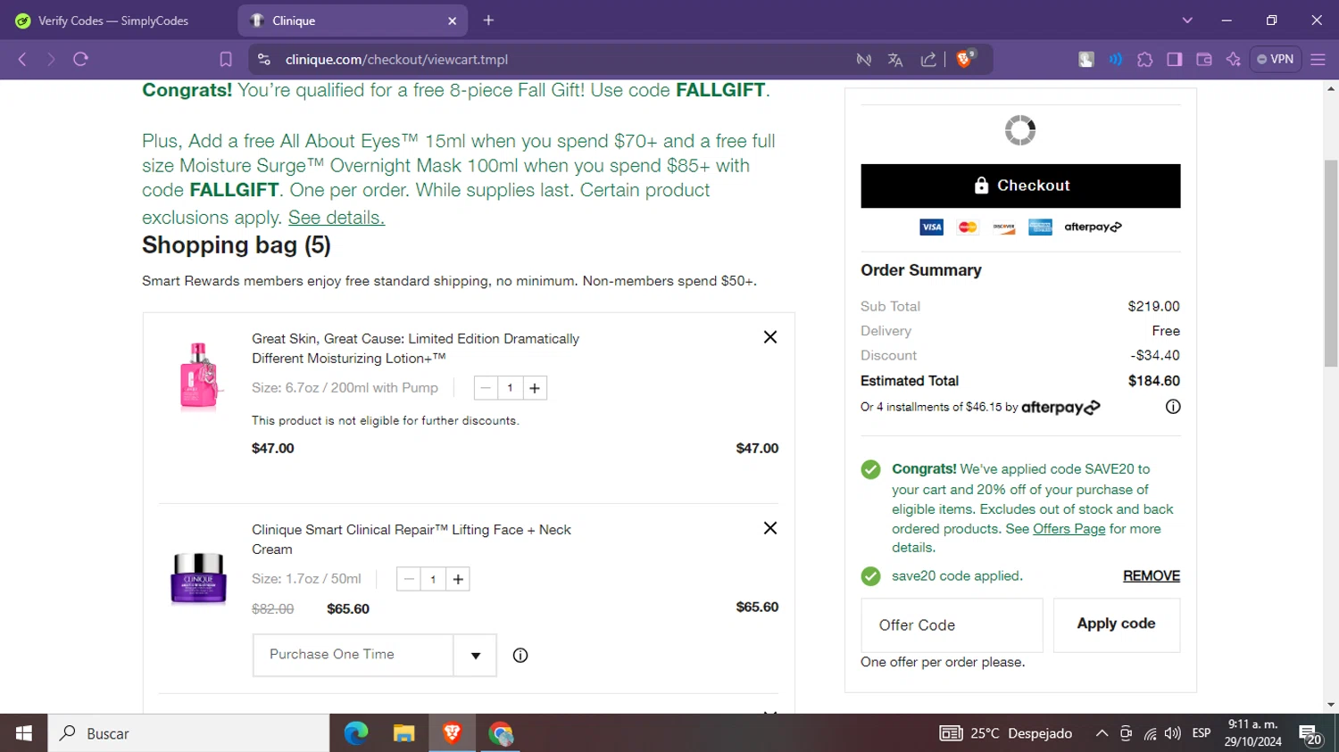 Clinique Promo Codes & Black Friday 2024 Deals - 20% Off