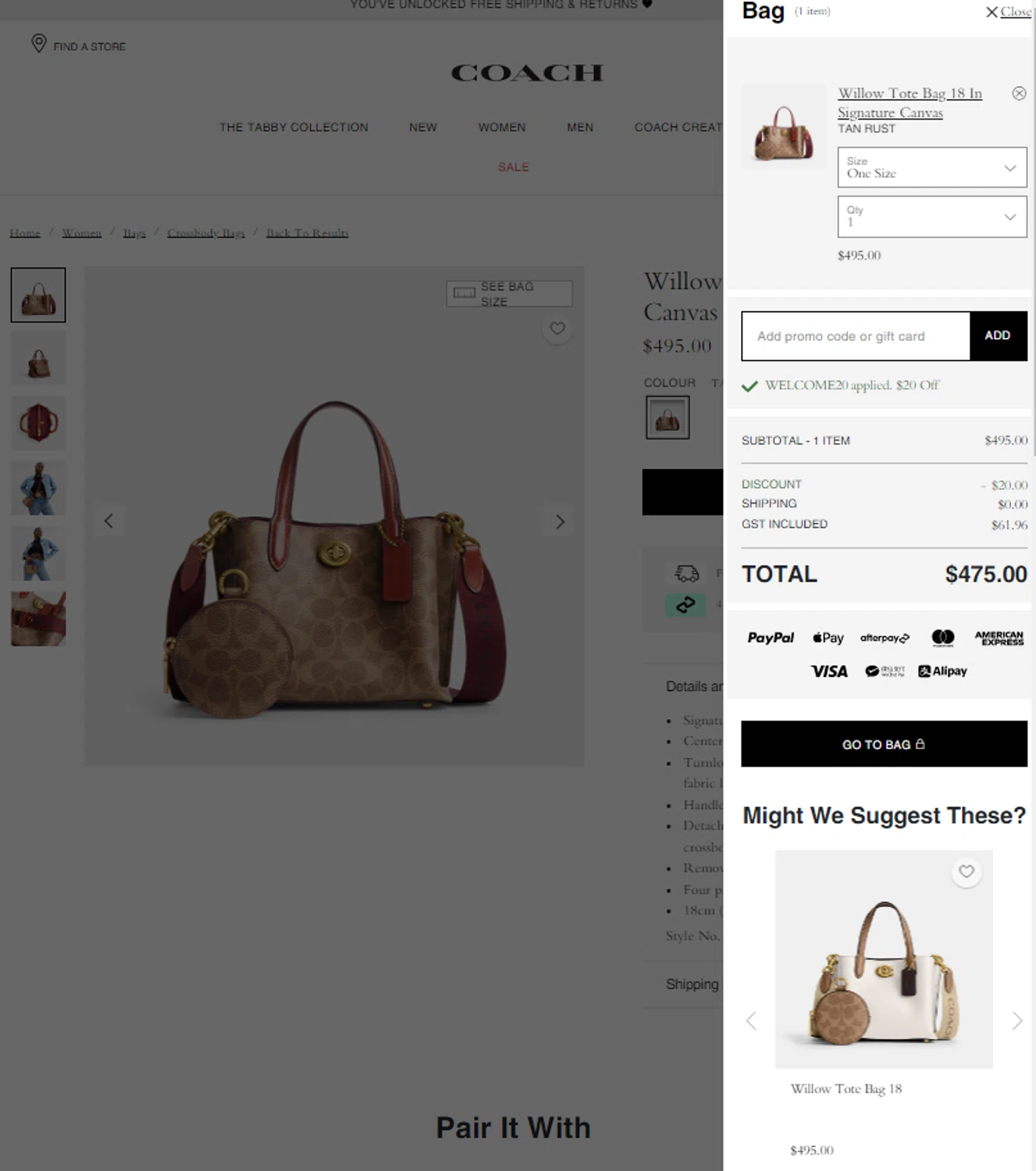 Coach Promo Codes - $20 Off | October 2024