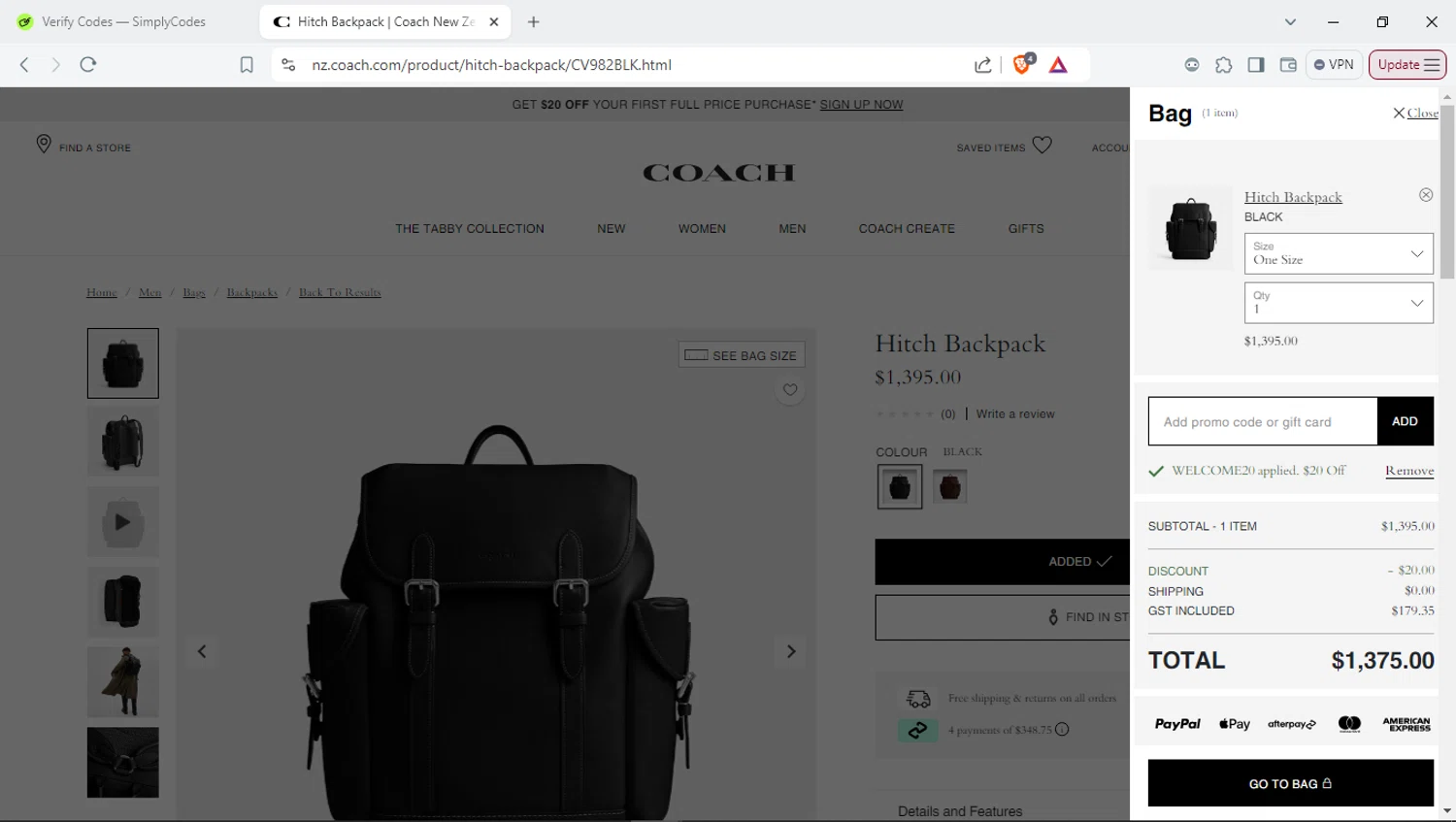 Coach Promo Codes - $20 Off | November 2024