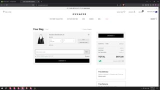 Coach Promo Codes (1 Verified) - $20 Off w/Code Apr 2025