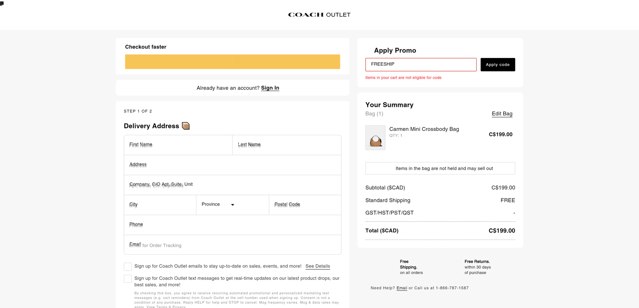 Coach Outlet Promo Codes (2 Verified) - $20 Off May 2025