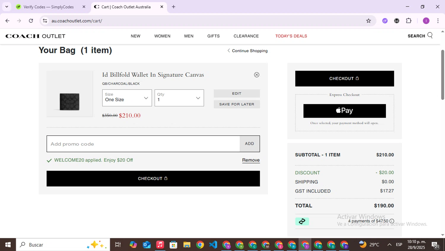 Coach Outlet Promo Codes - 40% Off (1 Verified) Nov 2025