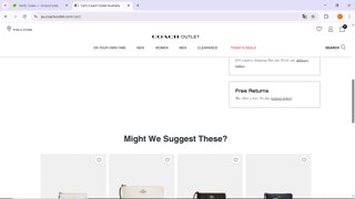 Coach Outlet Promo Codes (2 Verified) - $20 Off Apr 2025