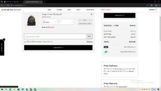 Coach Outlet Promo Codes - $20 Off | October 2024