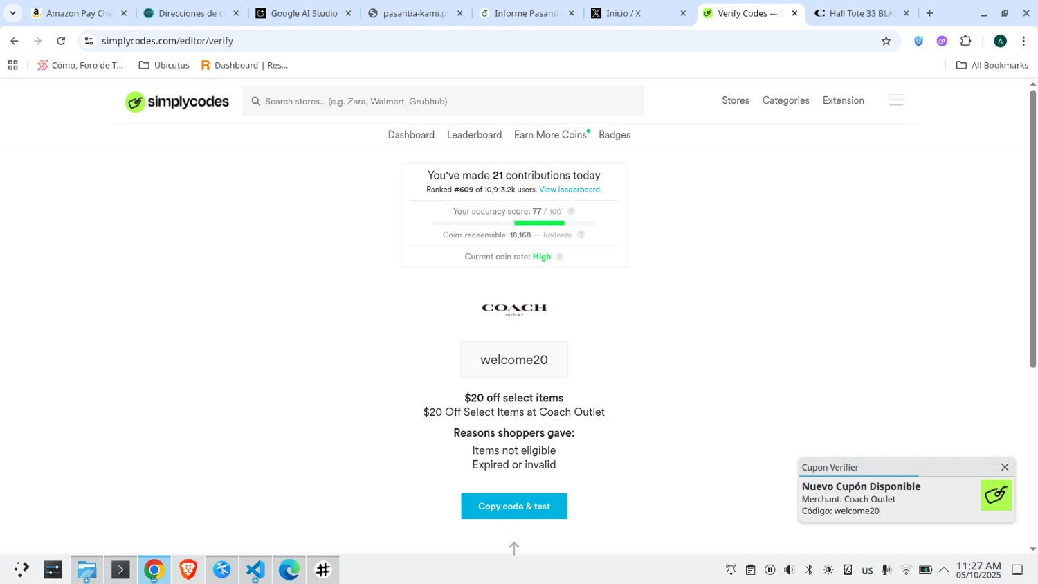 Coach Outlet Promo Codes - 40% Off (1 Verified) Nov 2025