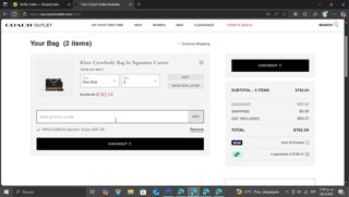 Coach Outlet Promo Codes (2 Verified) - $20 Off Apr 2025