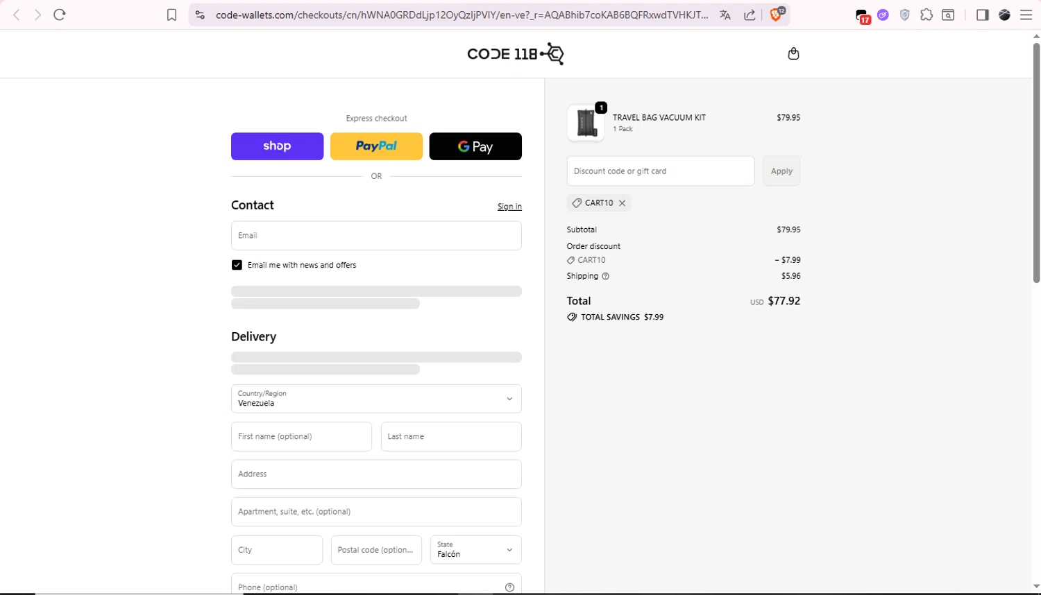 CODE 118 Promo Codes - 10% Off (8 Verified) May 2026