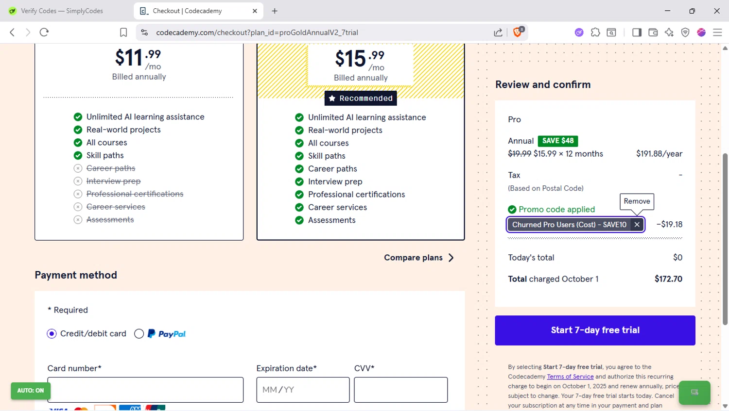 Codecademy Promo Codes - 15% Off (16 Verified) Dec 2025