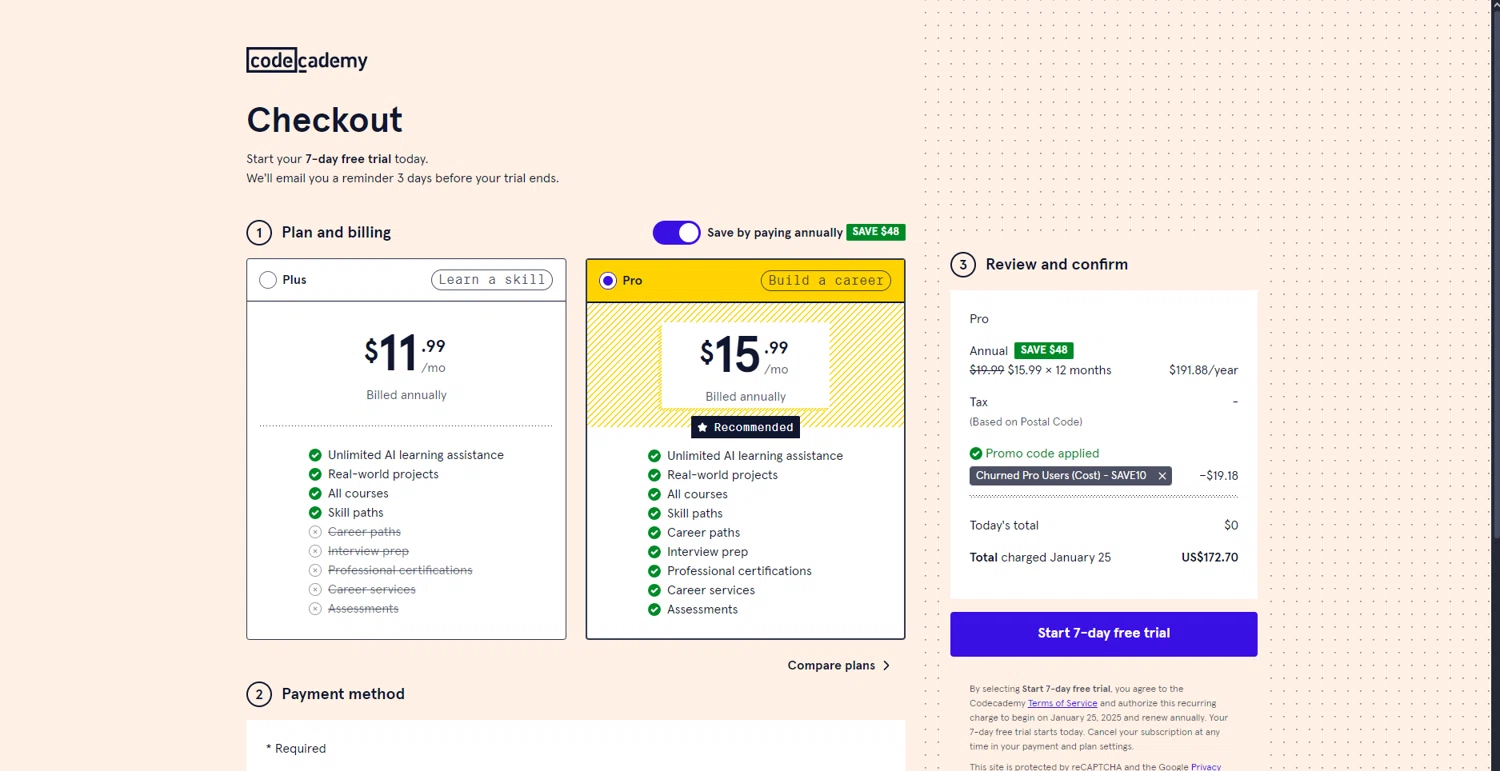 Codecademy Promo Codes - 15% Off (16 Verified) Dec 2025