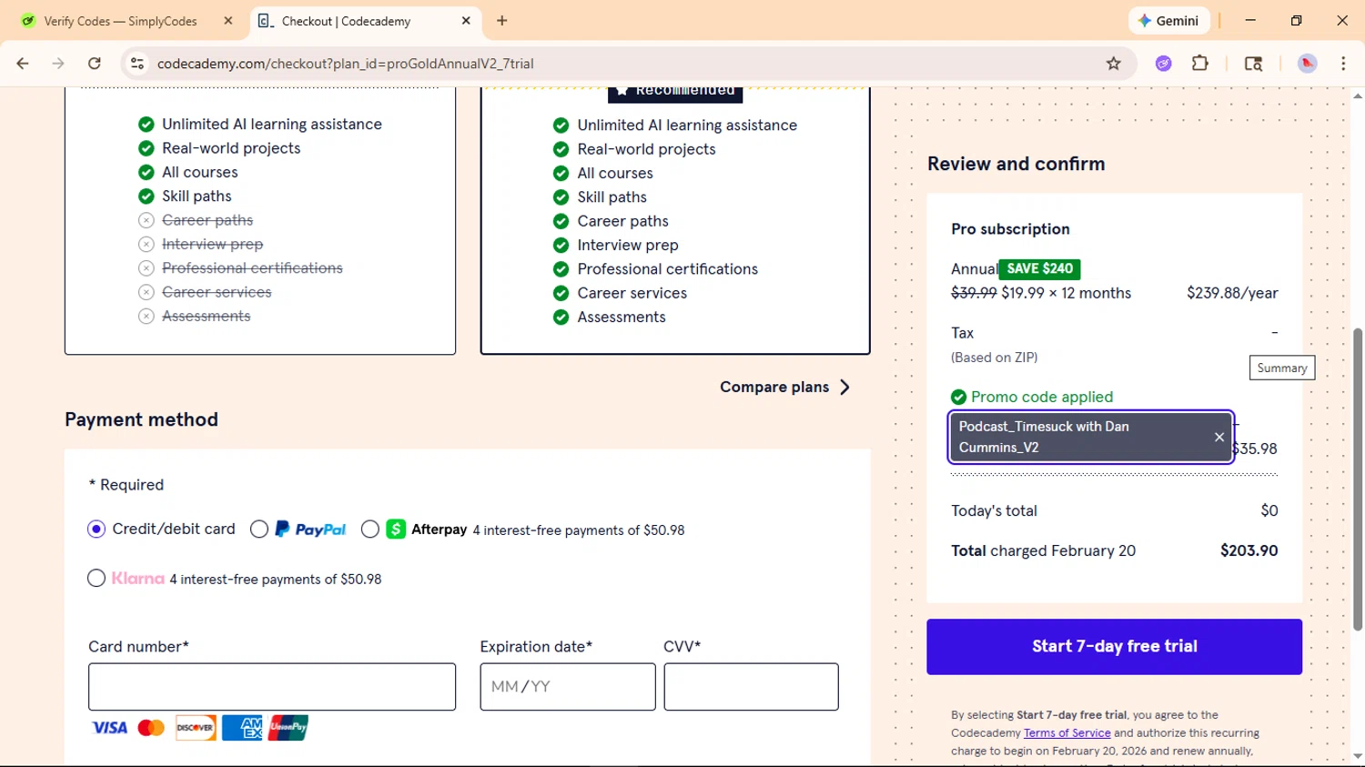 Codecademy Promo Codes - 15% Off (15 Verified) Feb 2026