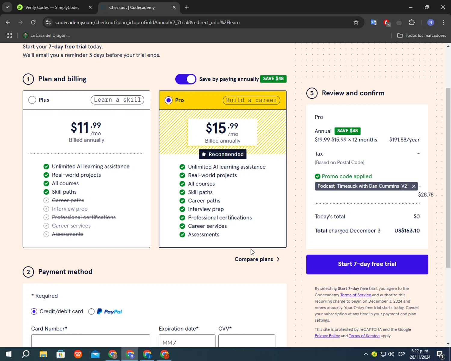 Codecademy Promo Codes - 15% Off | December 2024