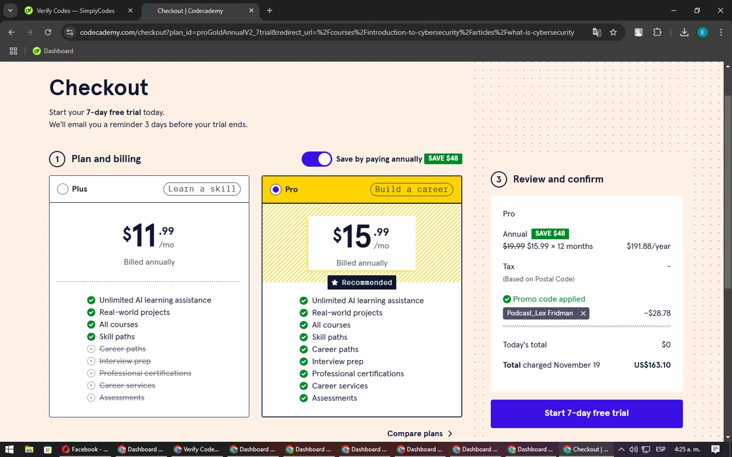Codecademy Promo Codes & Cyber Monday 2024 Deals - 15% Off