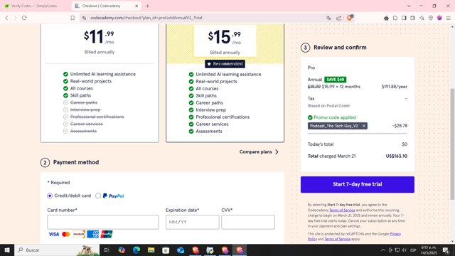 Codecademy Promo Codes (9 Verified) - 15% Off Apr 2025