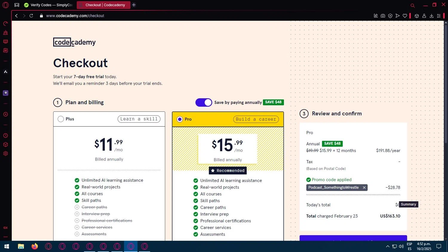 Codecademy Promo Codes (16 Verified) - 15% Off Sep 2025