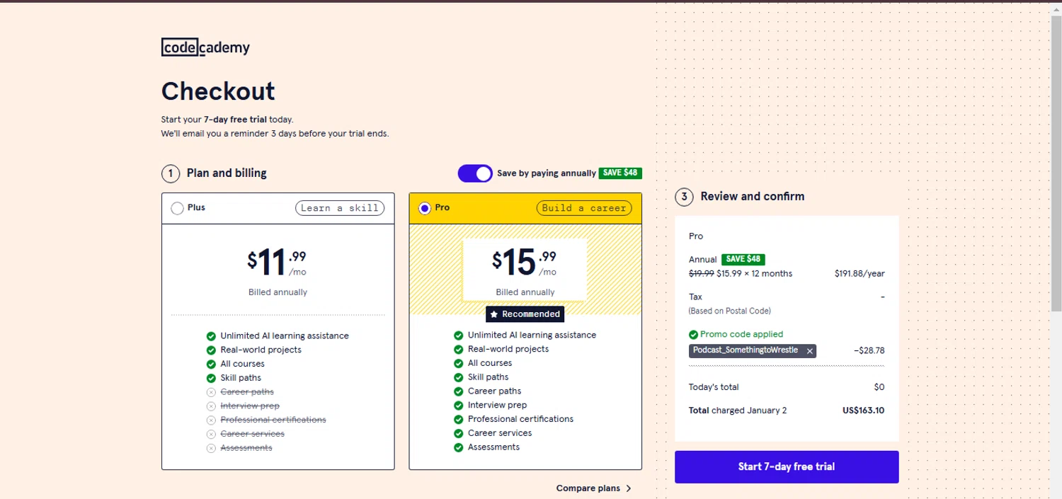 Codecademy Promo Codes - 15% Off | January 2025