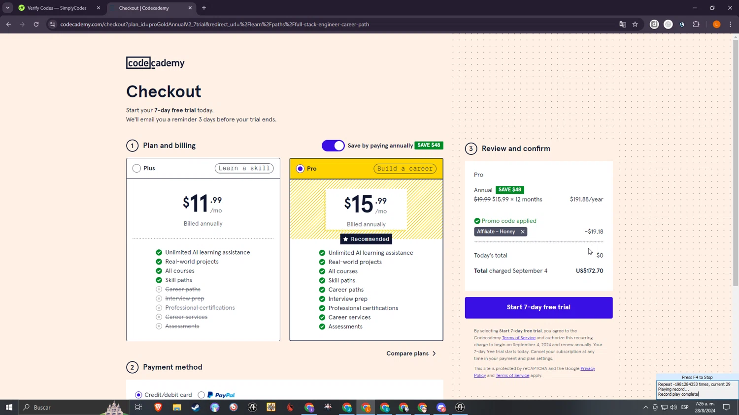 Codecademy Promo Codes - 15% Off | September 2024