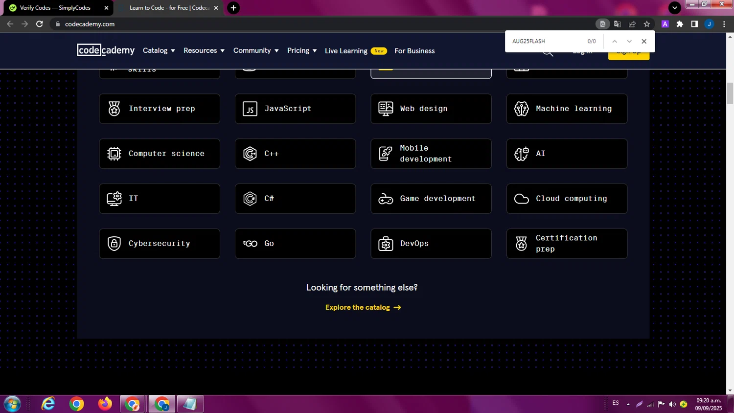 Codecademy Promo Codes (15 Verified) - 15% Off Sep 2025