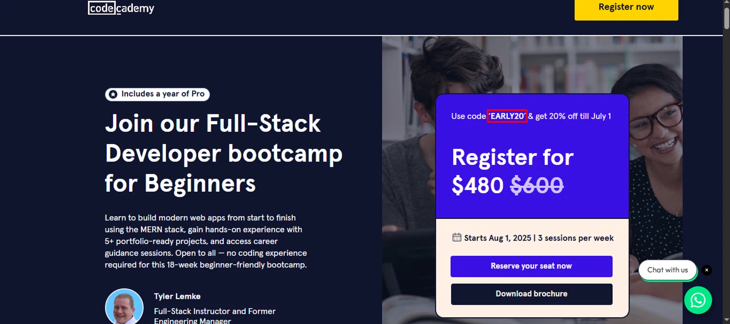 Codecademy Promo Codes (9 Verified) - 15% Off Jun 2025