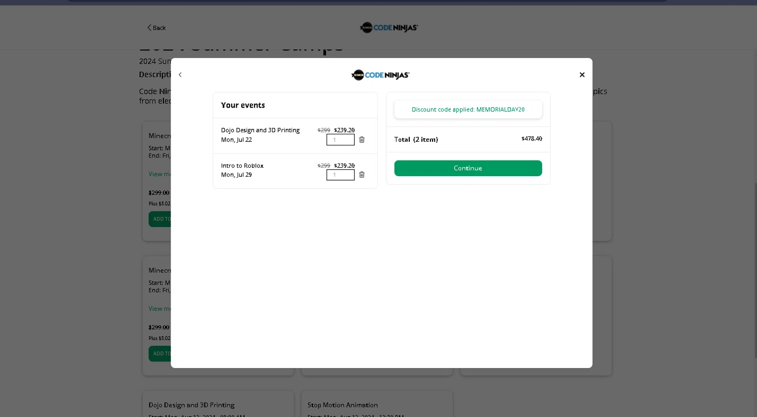 Code Ninjas Promo Codes – 20% Off | August 2024