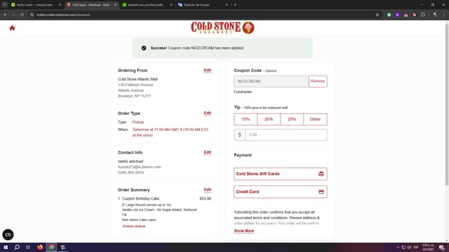 Cold Stone Creamery Promo Code (2 Verified) - $5 Off May 2025