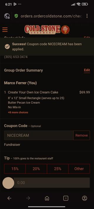 Cold Stone Creamery Promo Codes - $5 Off Coupons Oct 2025