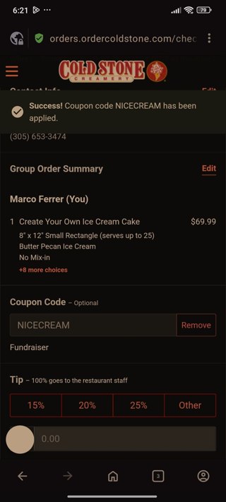 Cold Stone Creamery Promo Codes - $5 Off Coupons Sep 2025
